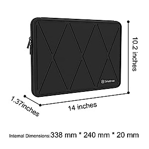 Smatree 14inch Hard Laptop Sleeve for 14inch Dell Inspiron 14 5425 5420 7425 Case, HP Pavilion x360 14inch Sleeve, Samsung Galaxy Book 3 2023 14inch Laptop Case(Not Fit with Other 14inch Laptop!)