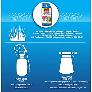 WEED KILLER F/LAWNS AIO