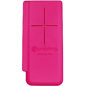 EZ Graphing Pink Hard Slide Cover for TI 84 Plus CE (See Description for Details)