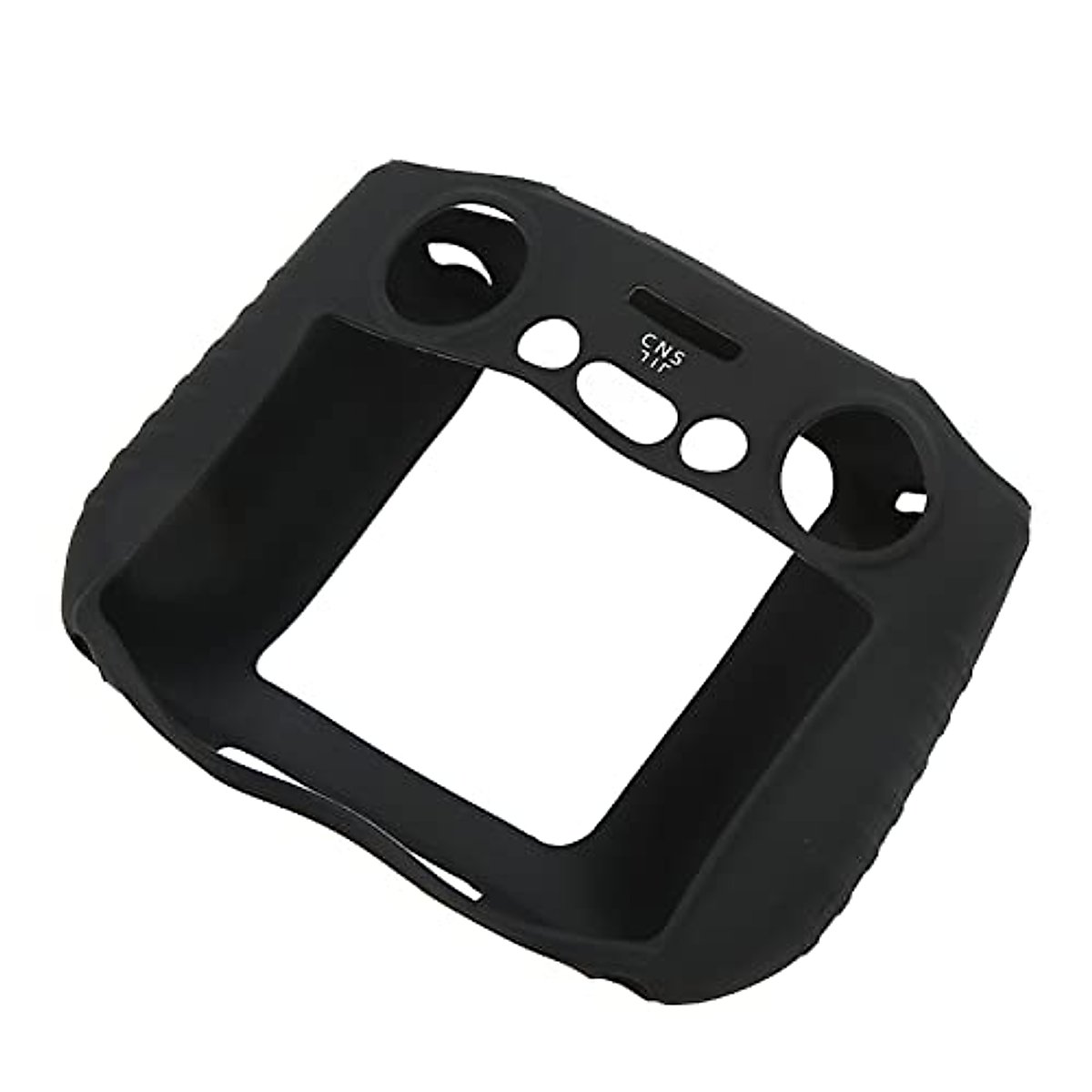 Silicone Cover for Drone Controller, Nonslip Texture for Drone Controller, Silicone Protective Case Reinforcing Rib Design Antidrop Dustproof for (Black)