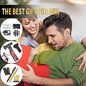 BCHARYA 7 Piece Multitool Set, 9-In-1 Multitool Pen Set, 16-in-1 Axe Multitool and Wallet Multi-Tool, Cool Gadgets Stocking Stuffers Gifts for Men, Portable Pocket Tools for Outdoors, Home Improvement