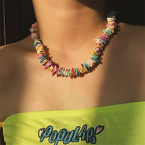 2/3 Pcs Puka Shell Necklace for Men Surfer Necklace Mens Beaded Necklaces Outer Banks White Necklace for Women Colorful Summer Seashell Choker Black Beach Necklaces set Coconut Shell Hawaiian