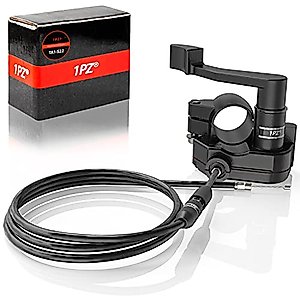 1PZ TA1-S22 Heavy Duty 7/8'' 22mm Thumb Throttle Cable Accelerator Handle Assembly For 50cc 70cc 90cc 110cc 125cc 250cc 4 Wheeler ATV Quad Go Kart Baja Mini Pit Bike