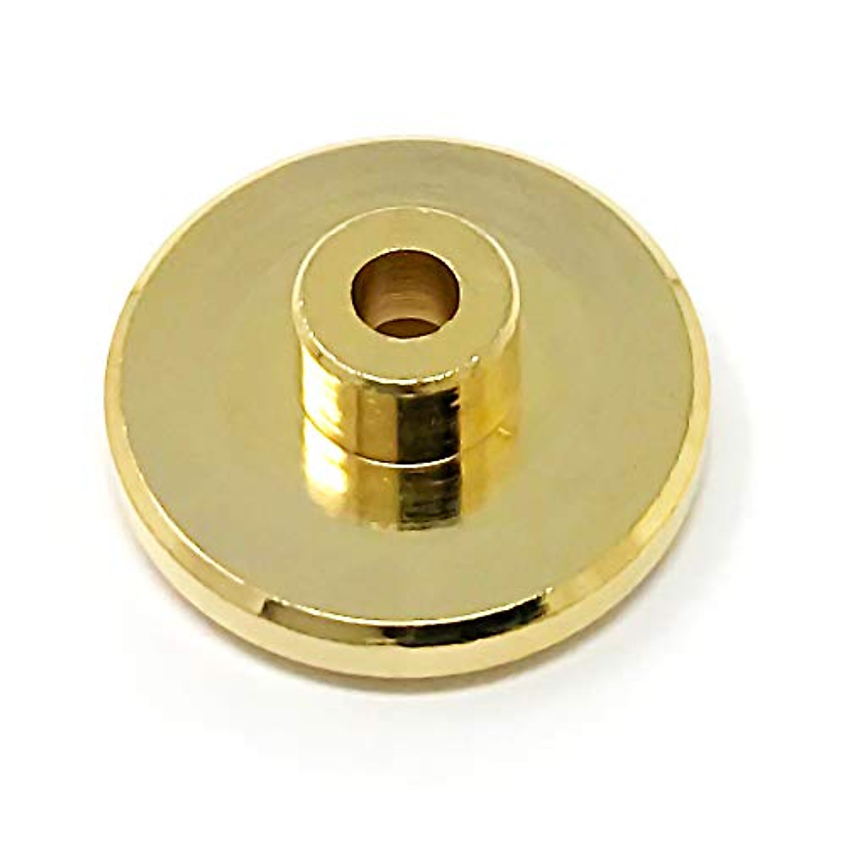Vintage Forge Gold Round String Retainer Guide Tree for Fender Precision Jazz Style Bass Guitars and Others with Screw BSR40-GLD