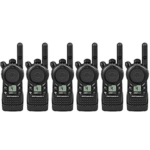 Motorola CLS1410 UHF Frequency Professional Two Way Radio (6-Pack)