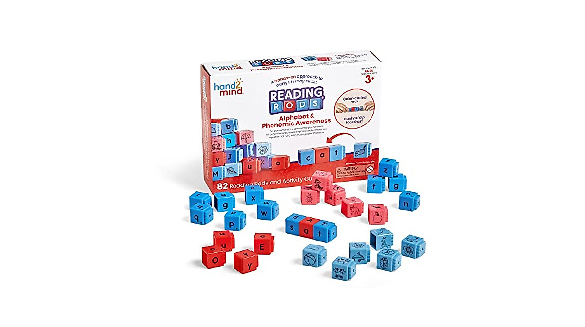 Engaging Reading Rods for Kids - Alphabet & Phonics Fun