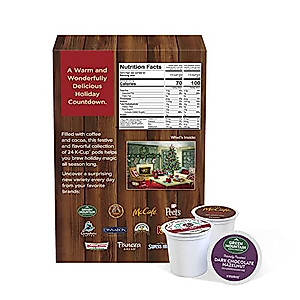 Keurig Advent Calendar Variety Pack, Single Serve K-Cup Pods, 24 Count
