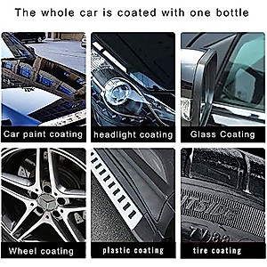 Car Scratch Repair Nano Spray, Car Nano Repairing Spray, Polishing Nano Coating Agent, Fast Repairing Scratch Spray - Scratch Removal For All Car Body (250ML-1PC)