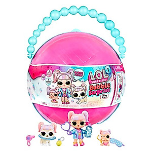 L.O.L. Surprise Bubble Surprise Deluxe - Collectible Dolls, Pet, Baby Sister, Surprises, Accessories, Bubble Surprise Unboxing, Color-Change Foam Reaction - Great Gift for Girls Age 4+
