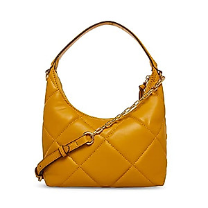 Anne Klein Quilted Shoulder Bag, Ochre
