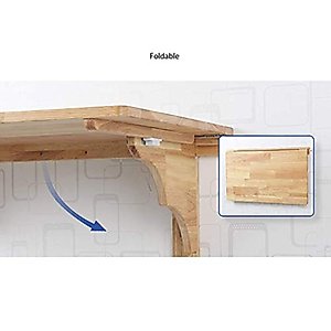 MTYLX Table,Desk,Solid Wood Floating Computer Desk,Multi-Function Wall Mount Writing Desk,Dining Table Against Wall,Strong and Environmentally Friendly,604029Cm,604029Cm