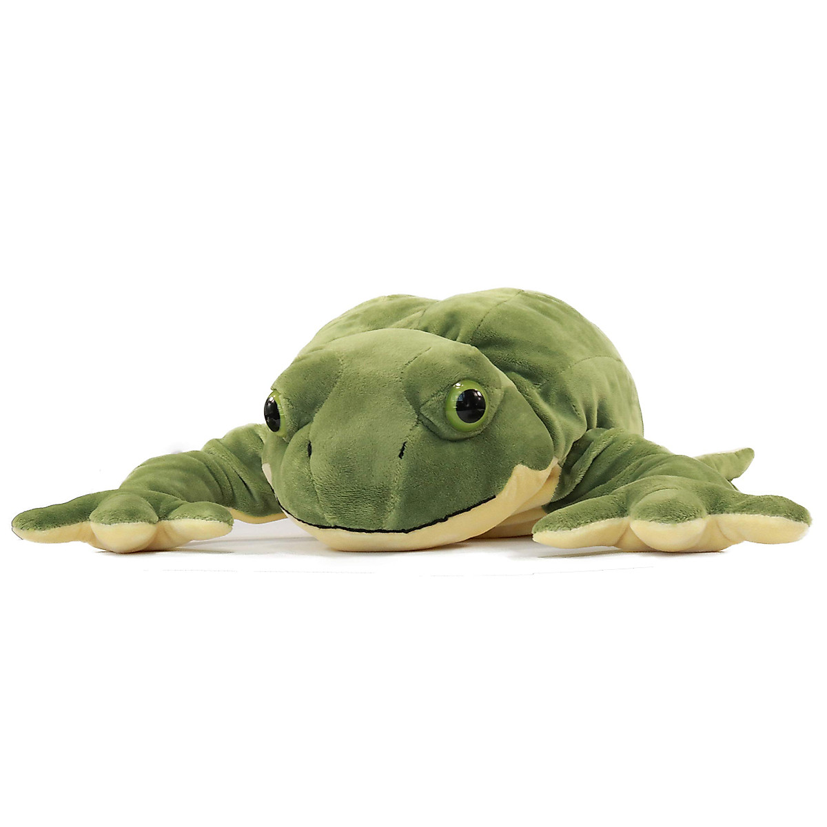 Ice King Bear Plush Giant Frog Stuffed Animal Soft Toy, 22 Inches Large, Green