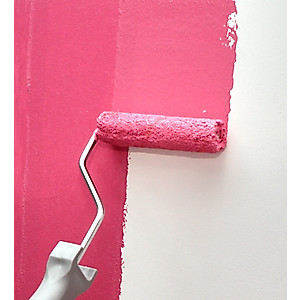 VOOMEY Microfiber Paint Roller Covers 4 Inch，1/3" Nap Mini Roller Covers，Pack of 24,Roller Covers for Painting，Home Painting Supplies