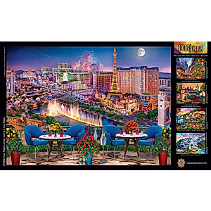 MasterPieces 1000 Piece Jigsaw Puzzle for Adults, Family, Or Kids - Las Vegas Living - 19.25"x26.75"