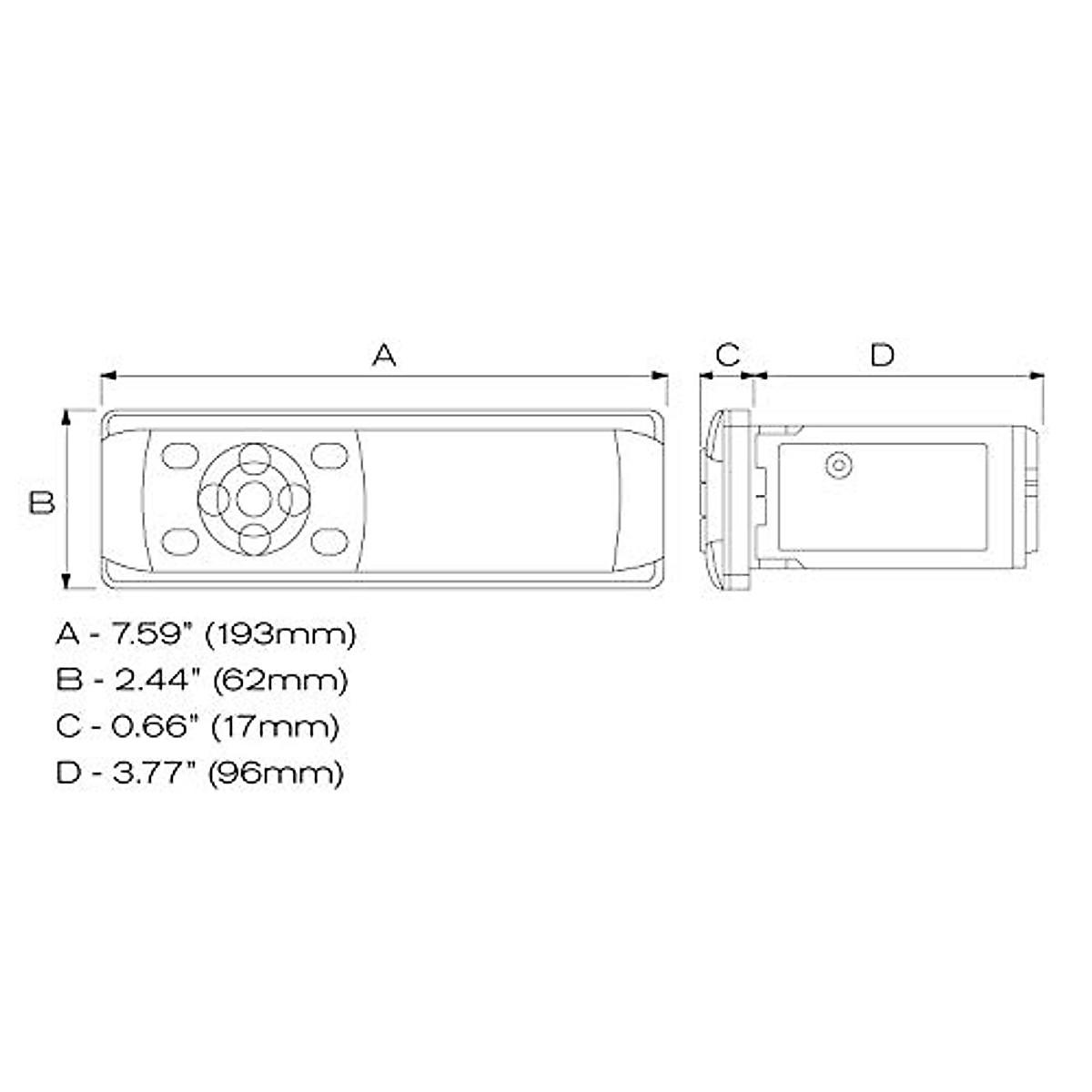 MB Quart MDR2.0 Marine/Boat Bluetooth Receiver Bundle with (2) White 6.5" Speakers (3 Items)