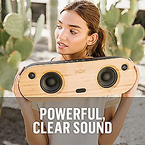 House of Marley Bag of Riddim 2: Portable Speaker with Wireless Bluetooth Connectivity, 10 Hours of Indoor/Outdoor Playtime, and Sustainable Materials