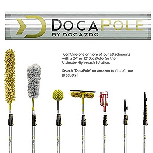 DocaPole "GoSaw" Combination Extension Pole-Mounted Attachment & Hand-Held Pruning Saw, Limb Saw and Tree Trimmer | Pole Saw Attachment | Hand Saw (13-inch blade, Pole NOT Included)