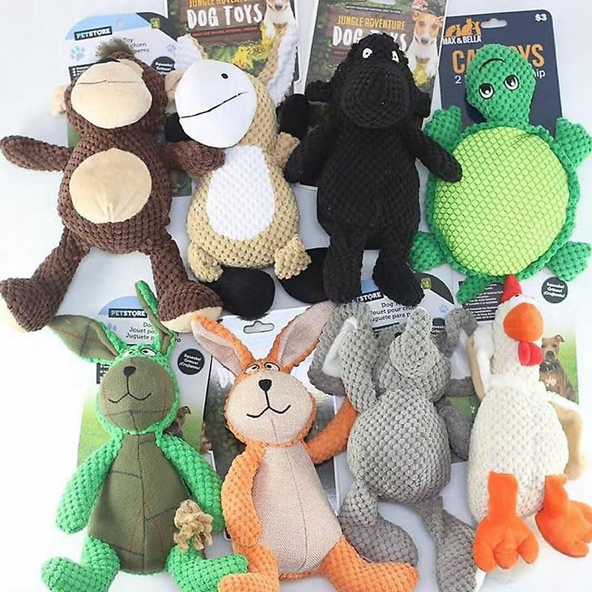 WUPKL Robustrabbit-Designed for Heavy Chewers Guarantee, Robust Rabbit Dog Toy, Invincible Robustrabbit Dog Chew Toy Innovative Teeth Cleaning (Wolf)