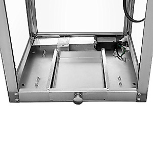 Great Northern Popcorn Company Black Matinee Movie 8 oz. Ounce Bar Style Antique Popcorn Machine, w/ cart