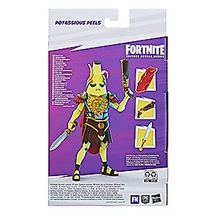 FORTNITE Victory Royale Series Potassius Peels Collectible Action Figure with Accessories, 6-Inch