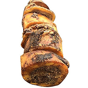 K9 Connoisseur Single Ingredient Dog Bones For Small Breed Dogs Made In The USA Natural Long Lasting Marrow Filled Bone Doggie Delight Slice Chew Treat Best For Dogs Or Puppies Upto 15 Pounds - 1 Pack