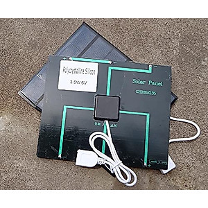 6 Volt Outdoor Solar Panel 580mA Smart Power Supply Phone Battery Charger 165mm x 135mm