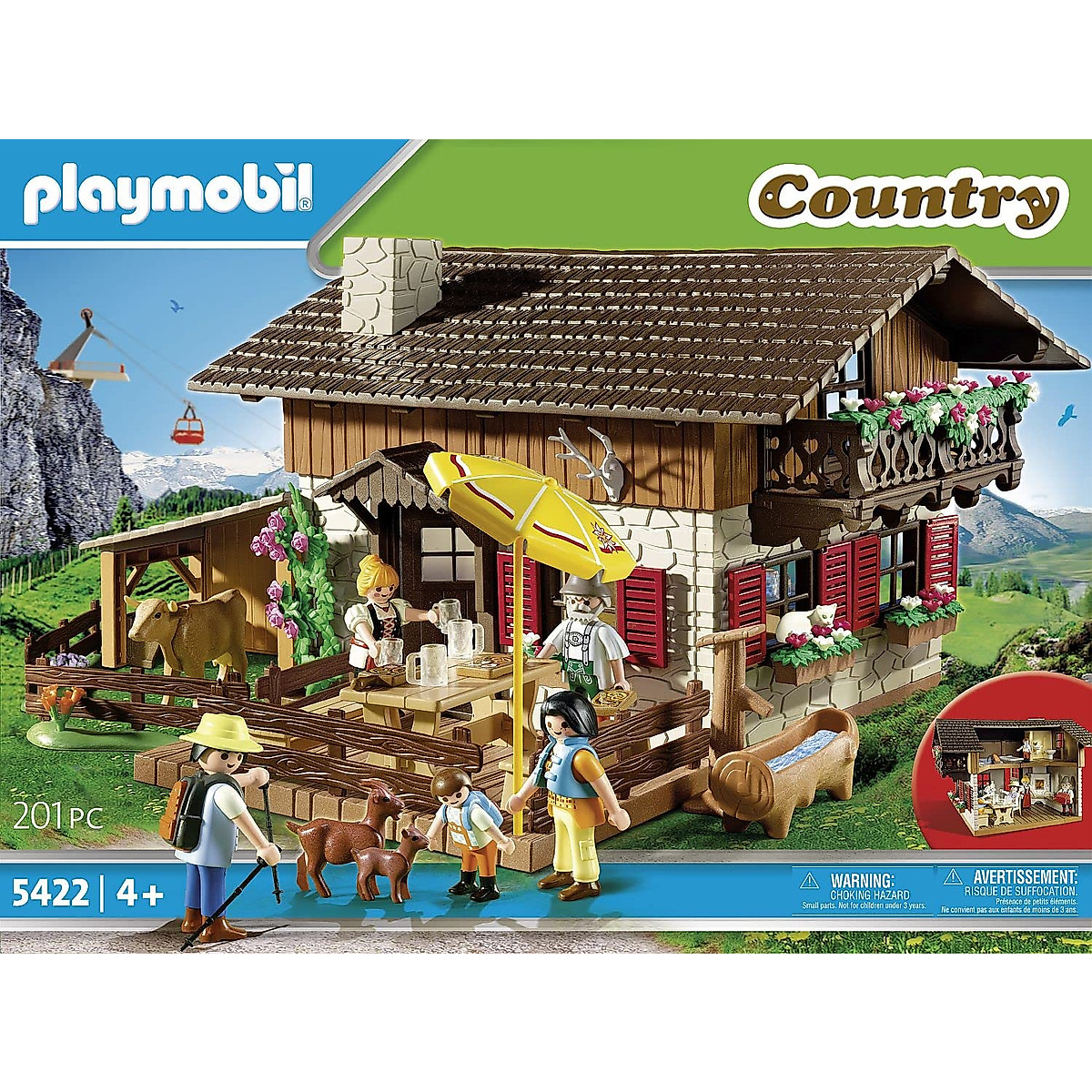 Playmobil 5422 Alpine Lodge Playset