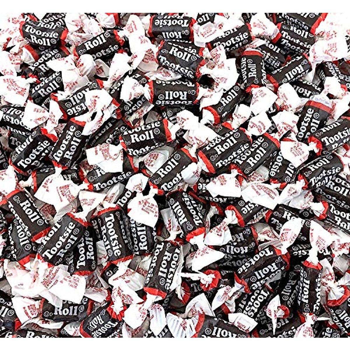 Tootsie Rolls Midgees Chocolate Flavor Gluten Free Chewy Candy, 2 Pound Bag