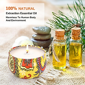 OFUN 16 Pack Scented Candles Gift Set, 2.5 OZ Small Scented Candles for Home Bath Yoga, Natural Soy Wax Candles, Stress Relief & Body Relax, Ideal Gifts for Women,Mom,Friend,Birthday,Christmas