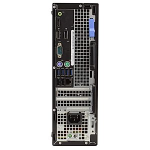 Dell Optiplex 5040 Small Desktop Computer (SFF) | Quad Core Intel i5 (3.20GHz) | 8GB DDR3 RAM | 240GB SSD Solid State | Windows 10 Pro | 24in Monitor | RGB Mouse + Keyboard (Renewed)