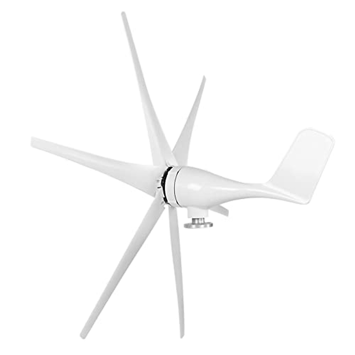Wind Genertor, 6 Blades Wind Turbines Kit Generator, with Small Power Supply for Mobile Room Boats Cabin, 100W, Tools (12V)