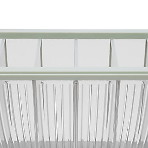 BuYouZaiLaa 6-Grid Multigrain Tank Rice Storage Dispenser Grain Dispenser with Measuring Cup Dry Food Dispenser for Home Kitchen