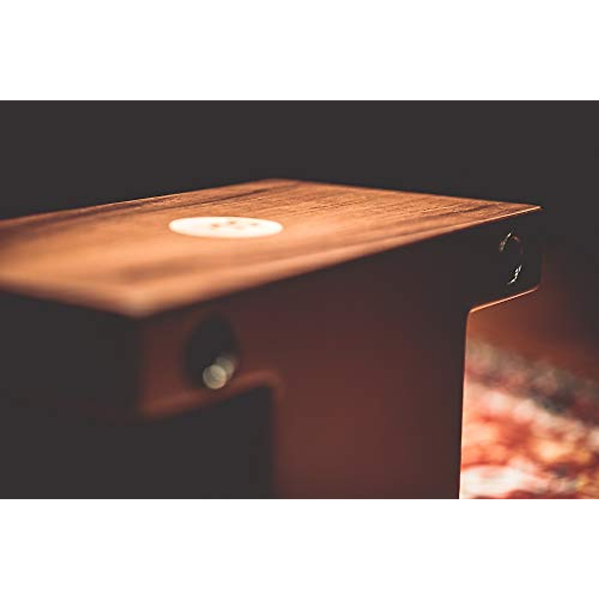 Meinl Slaptop Cajon Box Drum with Internal Snares and Forward Projecting Sound Ports - NOT MADE IN CHINA - Walnut Playing Surface, 2-YEAR WARRANTY (TOPCAJ2WN)