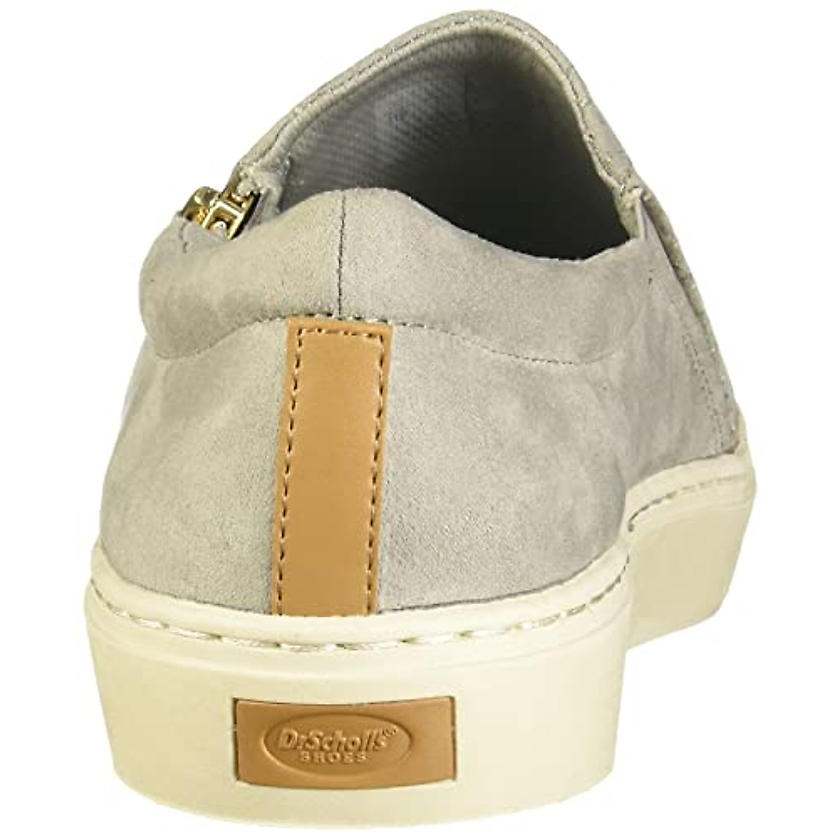 Dr. Scholl's Shoes Womens No Chill Platform Slip On Fashion Sneaker,Soft Grey Microfiber,10