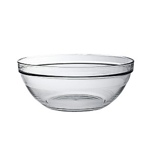 Duralex 2029af06 Lily Clear Glass Salad Bowl 26 cm