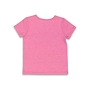 Isaac Mizrahi Loves Sesame Street Abby Cadabby Toddler Baby Short Sleeve Tee (4T, Pink)