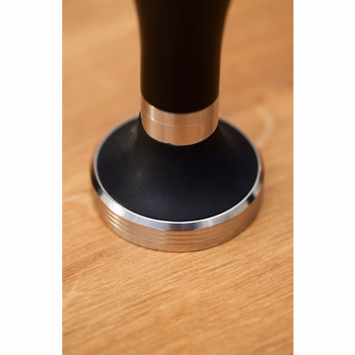 Eureka Perfect Grip 58.3mm Adjustable Espresso Tamper, Black