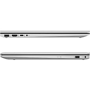 HP 17 17.3" Touchscreen HD+ Laptop Computer, Quad-Core AMD Ryzen 3 5300U (Beat i3-1115G4), 8GB DDR4 RAM, 512GB PCIe SSD, WiFi 6, Bluetooth 5.2, Natural Silver, Windows 11 Home, BROAG Cable