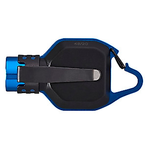 Streamlight 73302 Pocket Mate 325-Lumen Pocket Keychain/Clip-on USB Rechargeable Flashlight, Blue