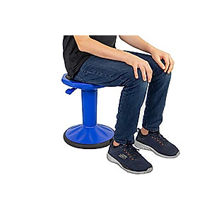 Adjustable Wobble Stool - Middle and High School Students - Flexible Seating for Classrooms - Adjusts from 17" - 23"