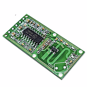 HiLetgo 5pcs RCWL-0516 RCWL 0516 Microwave Radar Sensor Human Sensor Body Sensor Module Induction Switch Module Output 3.3V