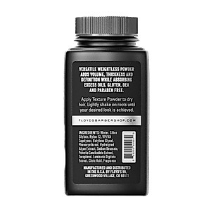 Floyd's 99 Hair Styling Powder - Adds Volume and Thickness, Absorbs Oil, Colorsafe