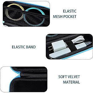 Leayjeen Hard Carrying Case Compatible with MYNT3D Professional 3D Printing Pen and Accessories, Boys & Girls Home Art Activity Set (Case Only) -Blue