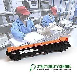 LINKYO Compatible Toner Cartridge Replacement for Brother TN221BK TN-221BK (Black, 2-Pack)