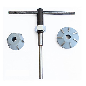 Jieotwice Q-15M Large Car Valve Seat Reamer, Valve Grinding Tool Cemented Carbide Engine Valve Seat Lapper