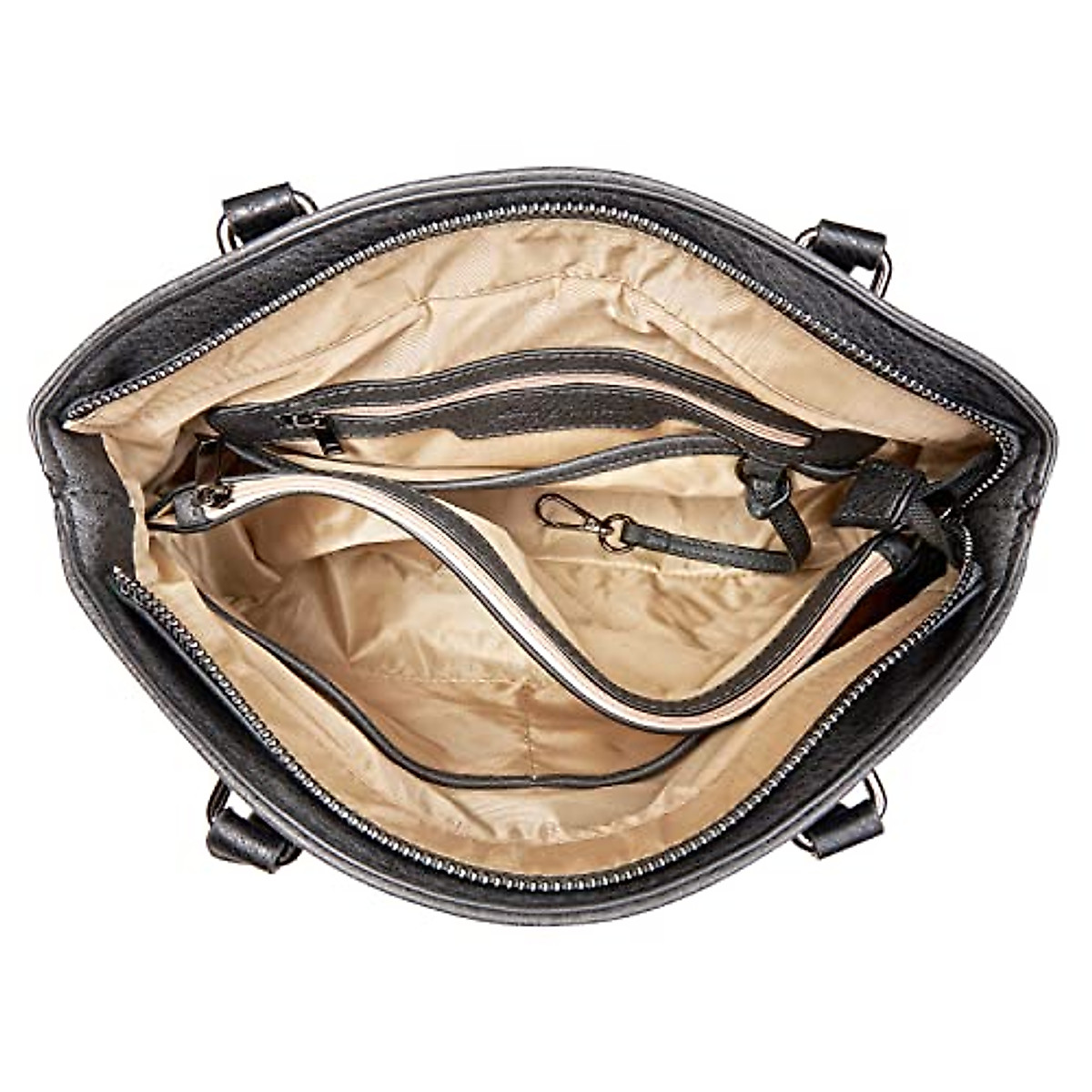 Concealed Carry Carly Satchel by Lady Conceal (Gray)