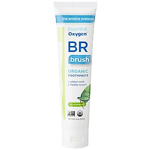 Essential Oxygen BR Organic Toothpaste Peppermint 4 oz