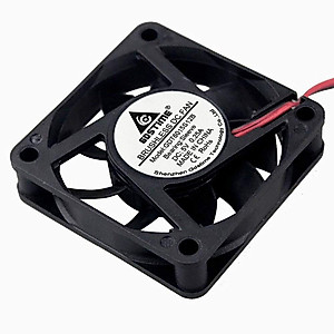 GDSTIME 60mm x 60mm x 15mm 5V 2PIN DC Brushless Cooling Fan