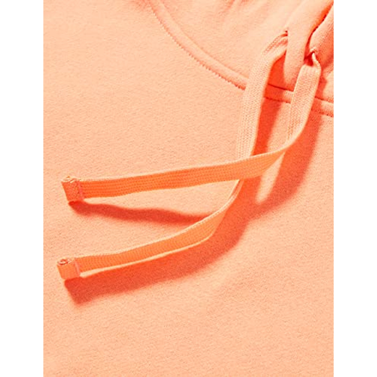 Amazon Essentials Women's French Terry Fleece Pullover Hoodie (Available in Plus Size), Melon Orange, X-Large