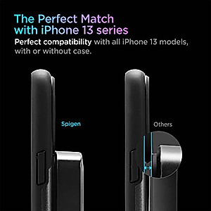 Spigen ArcHybrid Mag (MagFit) for MagSafe Battery Pack, 5000mAh Magnetic Charging Power Bank, Fast Wireless Charge Portable Charger for iPhone 14 13 12 Plus Pro Max Mini [USB C Cable Included]